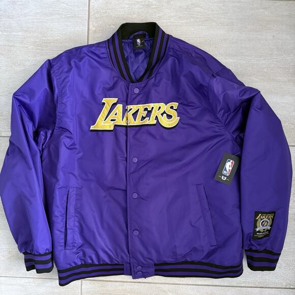 NBA | Jackets & Coats | New Nba Los Angeles Lakers Bomber Varsity ...